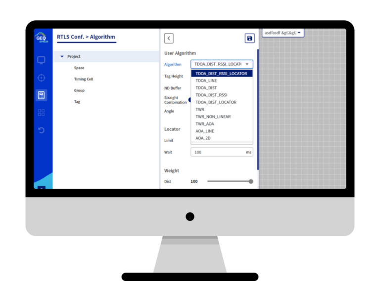 #Software_RTLS Configuration - GEOPLAN
